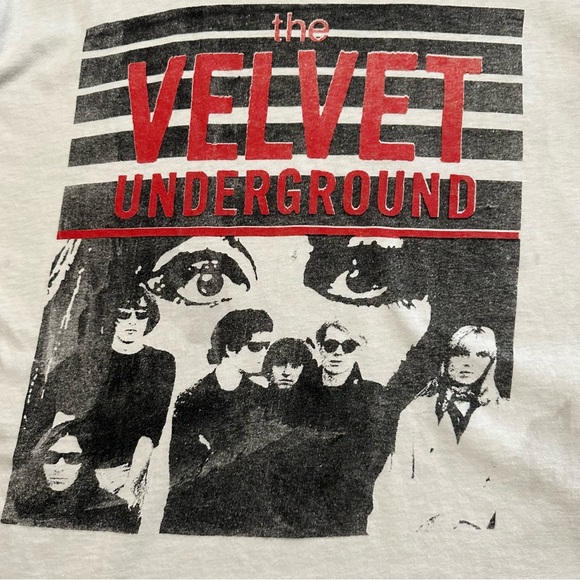 Shirts | Rare 8s Vintage The Velvet Underground Nico Velvet Band Tshirt ...